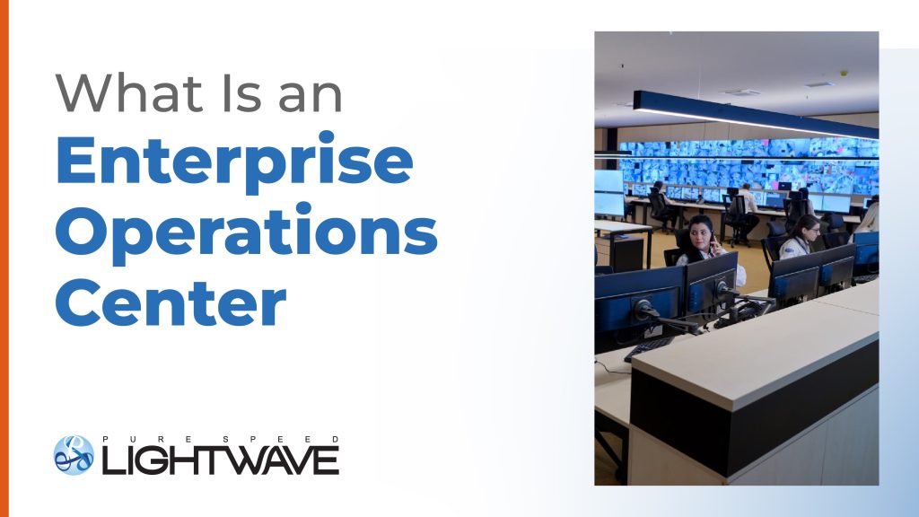 Exploring the Role of an Enterprise Network Operations Center
